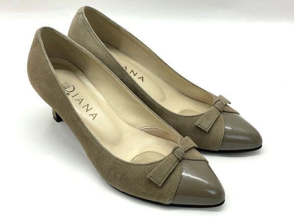Yahoo!オークション - 【F705】DIANA ダイアナ ローファー 23cm/パンプ...
