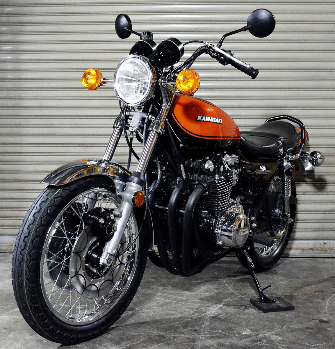Yahoo!オークション - 1974年型 Kawasaki Z900Super4 Z1A フレーム・エ...