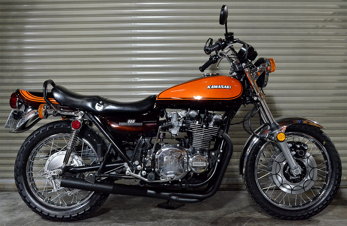 Yahoo!オークション - 1974年型 Kawasaki Z900Super4 Z1A フレーム・エ...
