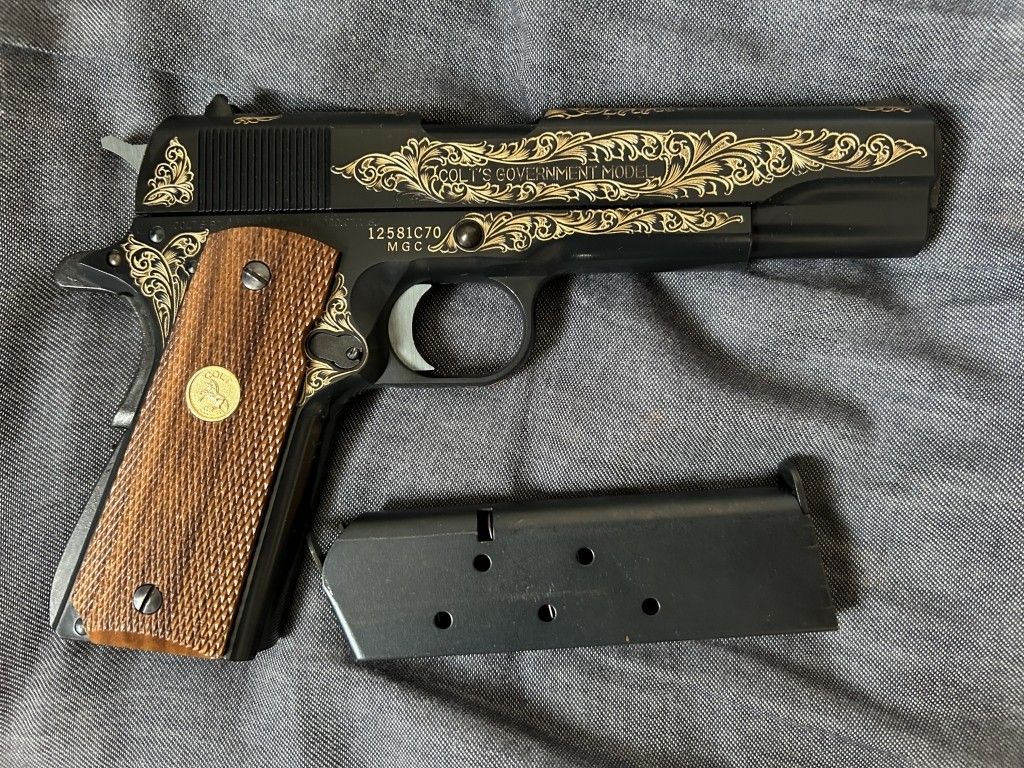 モデルガン MGC エングレーブ・エングレービング M1911 MK Ⅳ モデルガン MGC エングレーブ・エングレービング M1911 MK Ⅳ