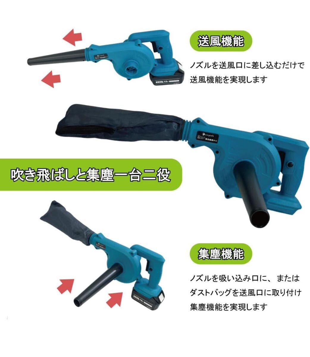 Yahoo!オークション - ブロワーマキタ 互換 makita ブロアー 掃除機 コ...