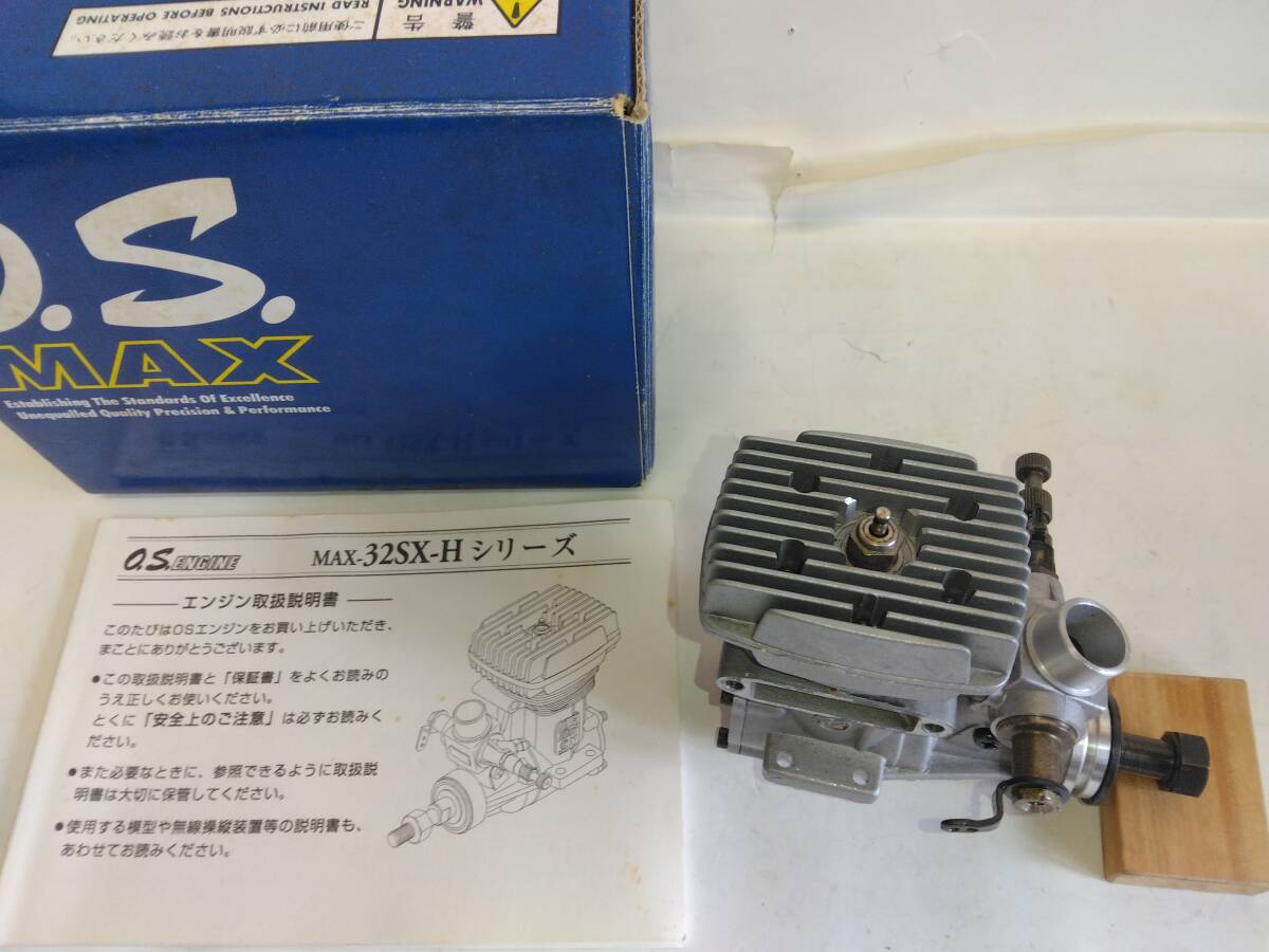 Yahoo!オークション - OS MAX-32SX-H 2サイクルヘリ用エンジン 中古品