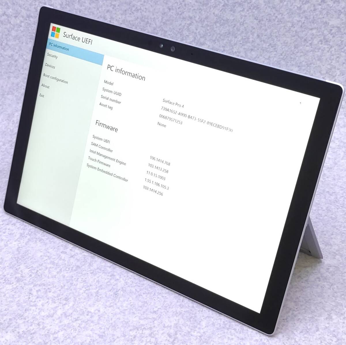 Yahoo!オークション - ACなしOSなし Microsoft Surface Pro4 1724