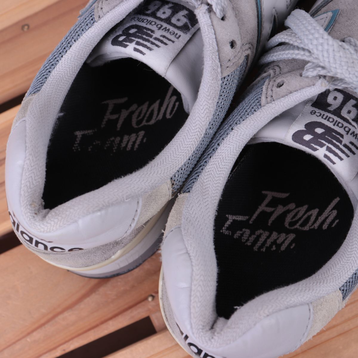 Yahoo!オークション - z5006【996】ニューバランス US9.5 27.5cm/灰 グ...