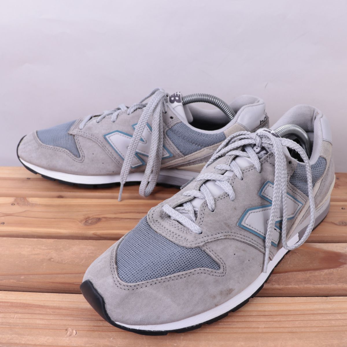 Yahoo!オークション - z5006【996】ニューバランス US9.5 27.5cm/灰 グ...
