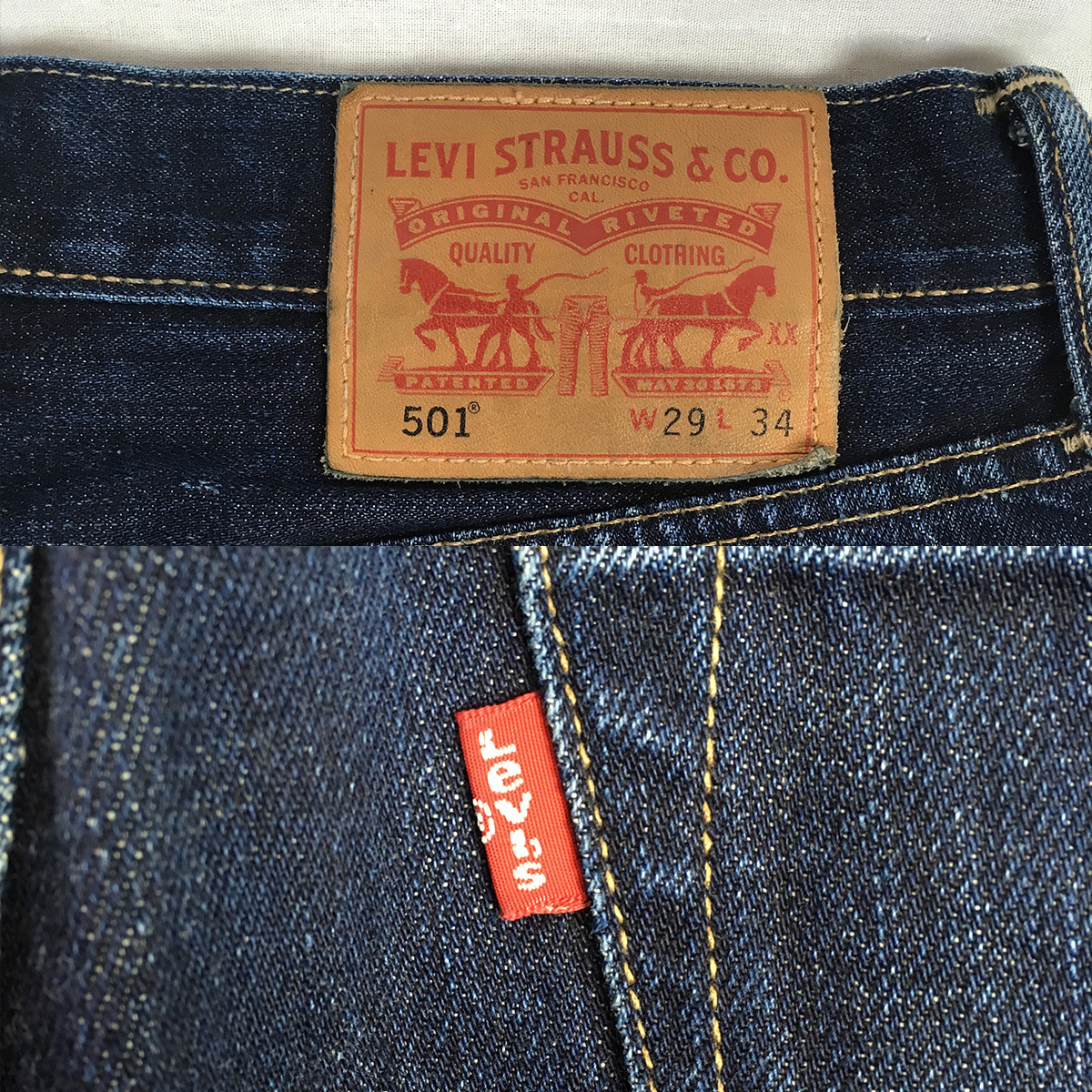 Yahoo!オークション - Levi's リーバイス 501 00501-1484 レギュラー ...