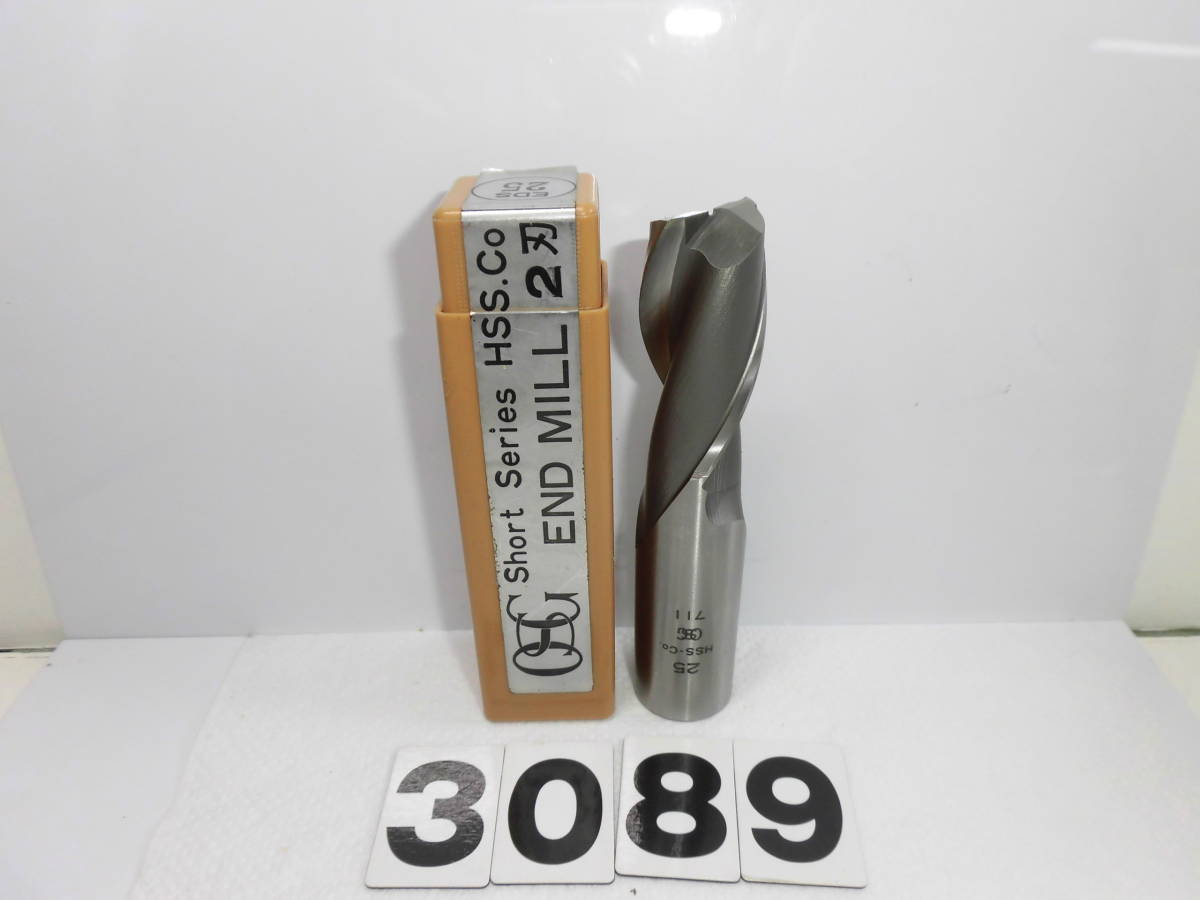 Yahoo!オークション - 3089 Φ25 ハイス エンドミル OSG EDS