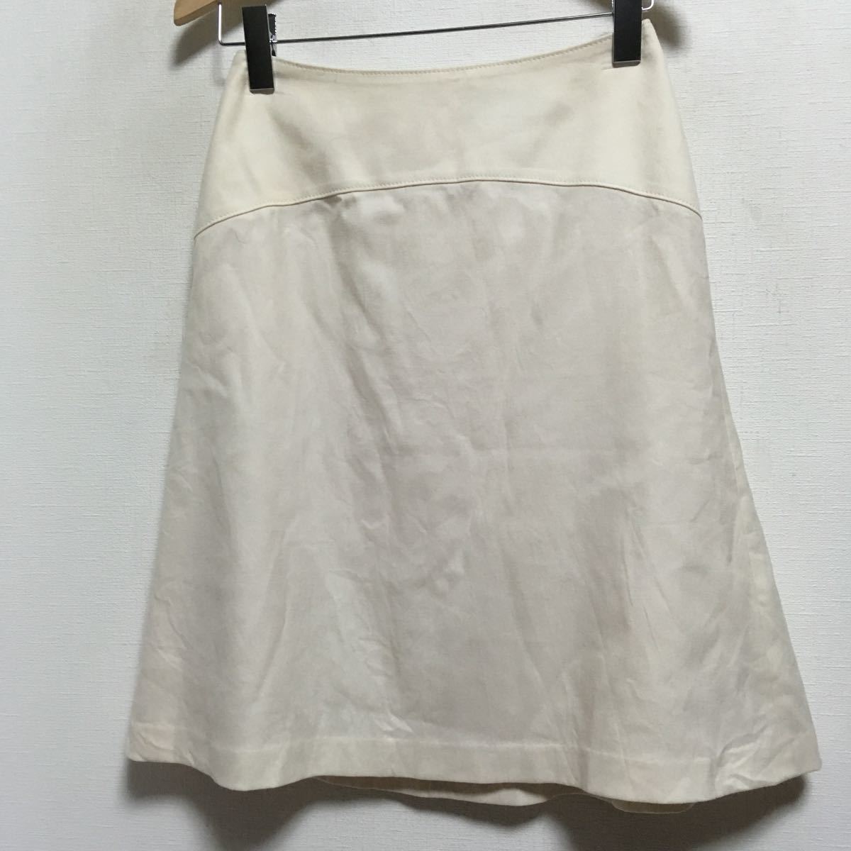 Yahoo!オークション - インディヴィ INDIVI スカート size 36 ホワイト
