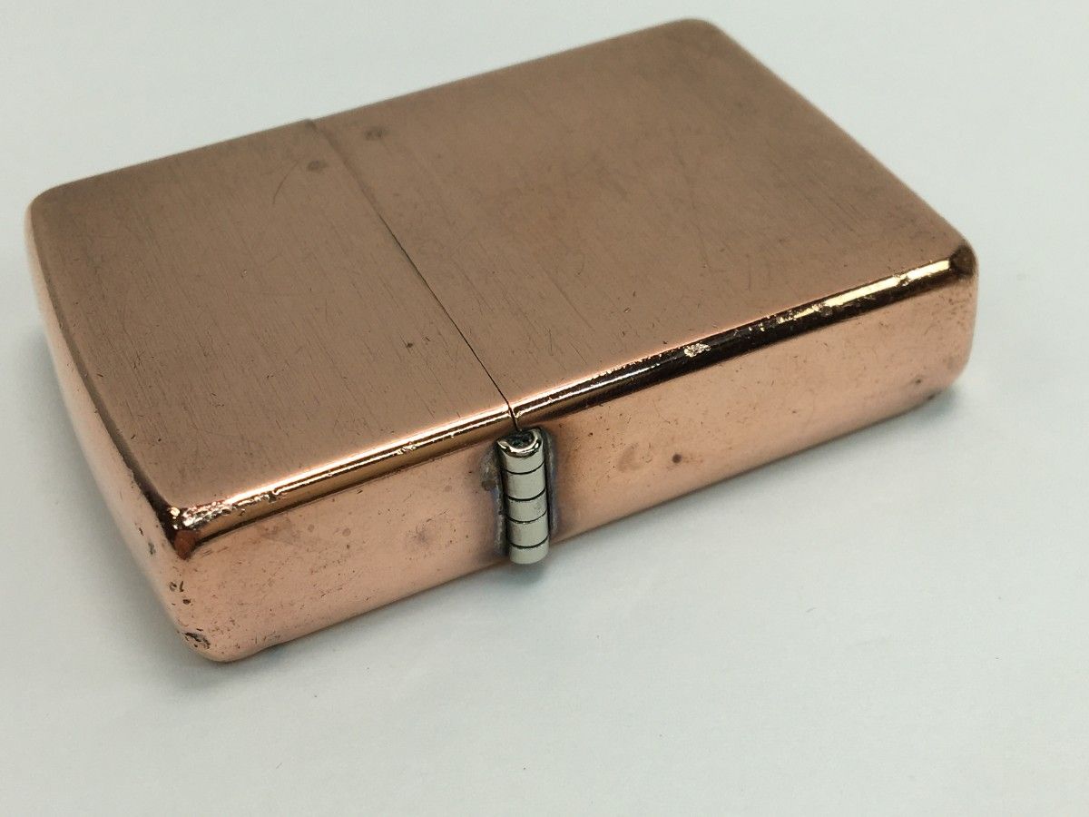 q1144 希少レア Zippo ジッポー Solid Copper 銅無垢 カッパー q1144 希少レア Zippo ジッポー Solid Copper 銅無垢 カッパー