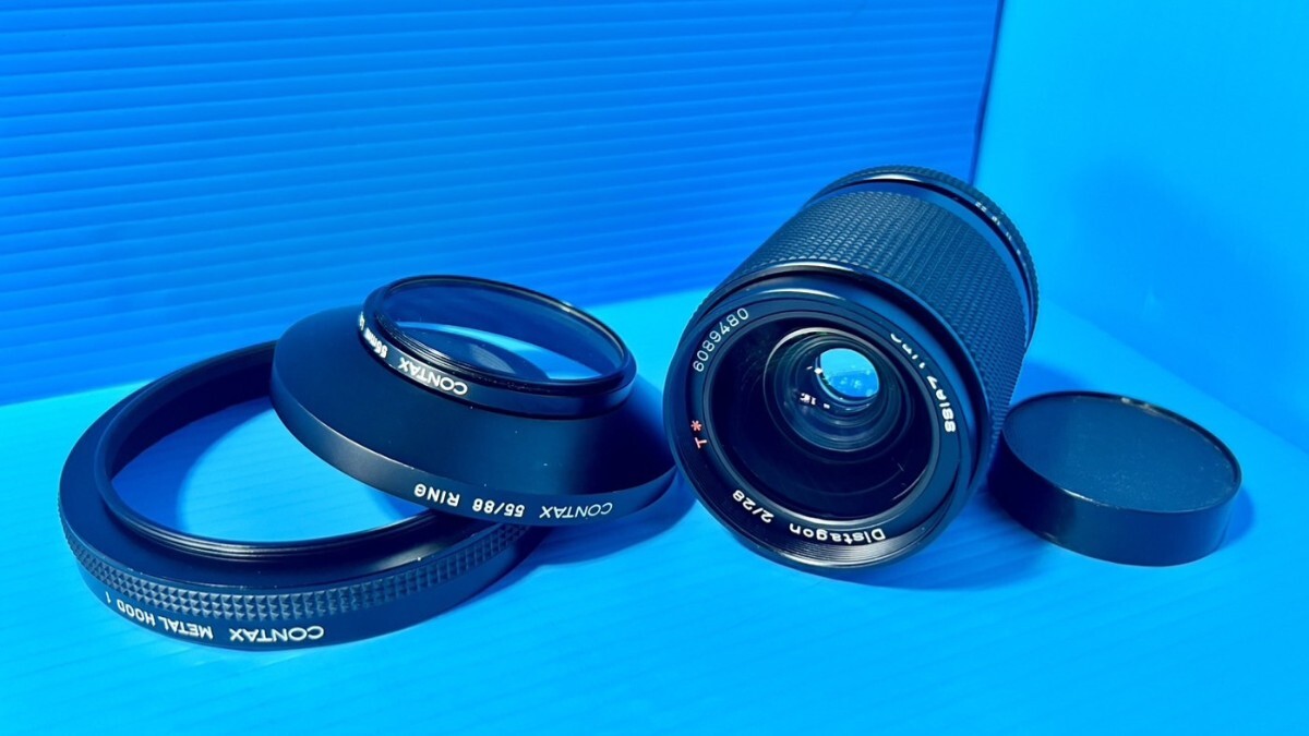 Yahoo!オークション - F958 CONTAX コンタックス Carl Zeiss Distagon ...