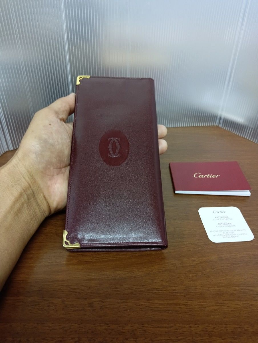 Cartier カルティエ 長財布 ボルドー 美品|Yahoo!フリマ(旧 Cartier カルティエ 長財布 ボルドー 美品|Yahoo!フリマ(旧