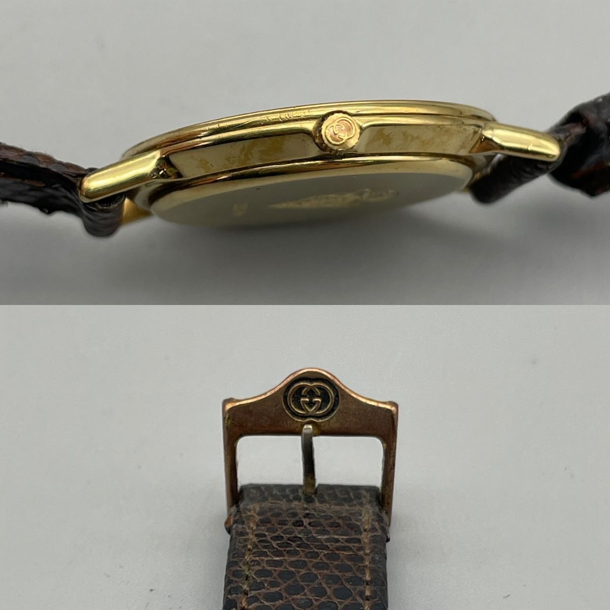 Yahoo!オークション - J3067【コンパクト】 GUCCI／グッチ クラッチバ...