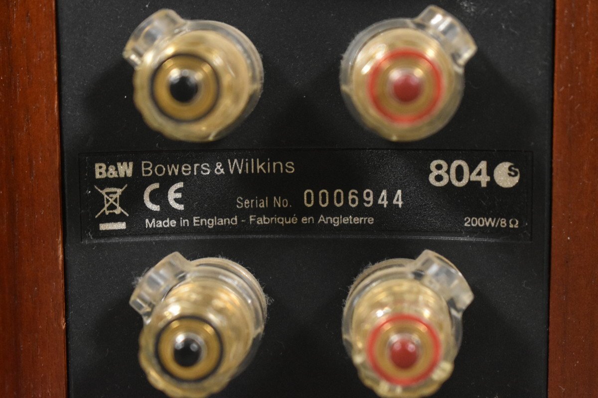 Yahoo!オークション - TG0822Bowers & Wilkins B&W 804S スピーカー ...