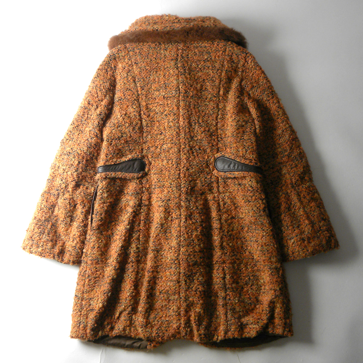 Yahoo!オークション - イヴィスト IVISUTO 見た目も暖かい ウールブレ...