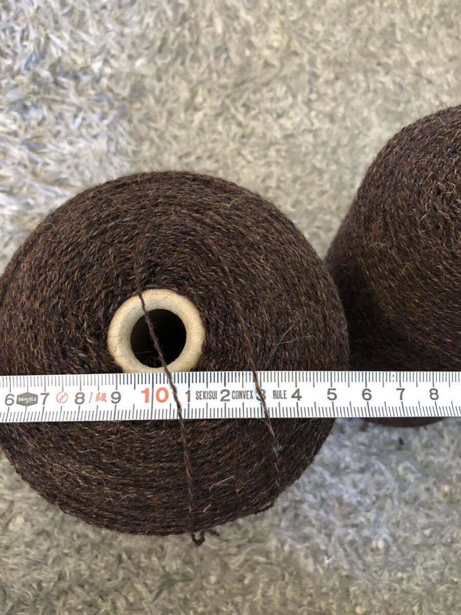 Yahoo!オークション - 貴重 高級ウール100％ 番手1/6X1/16【10663 ツィ...