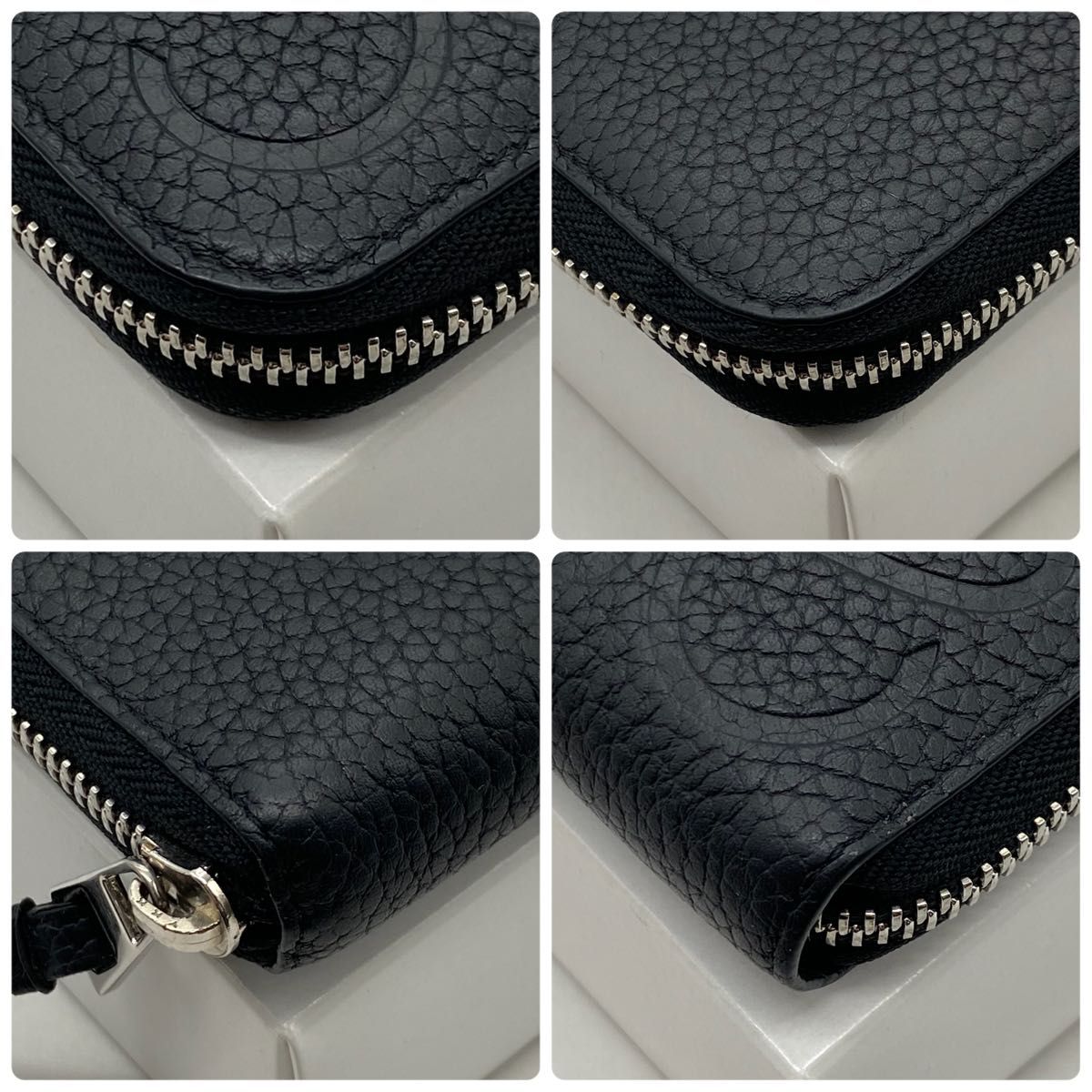 ロエベ LOEWE アナグラム 長財布 レザー シボ革 オーガナイザー ロエベ LOEWE アナグラム 長財布 レザー シボ革 オーガナイザー