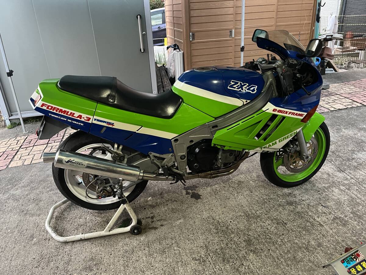 Yahoo!オークション - ZX-4 車検取りたて2年付き オーリンズ リア17イ...