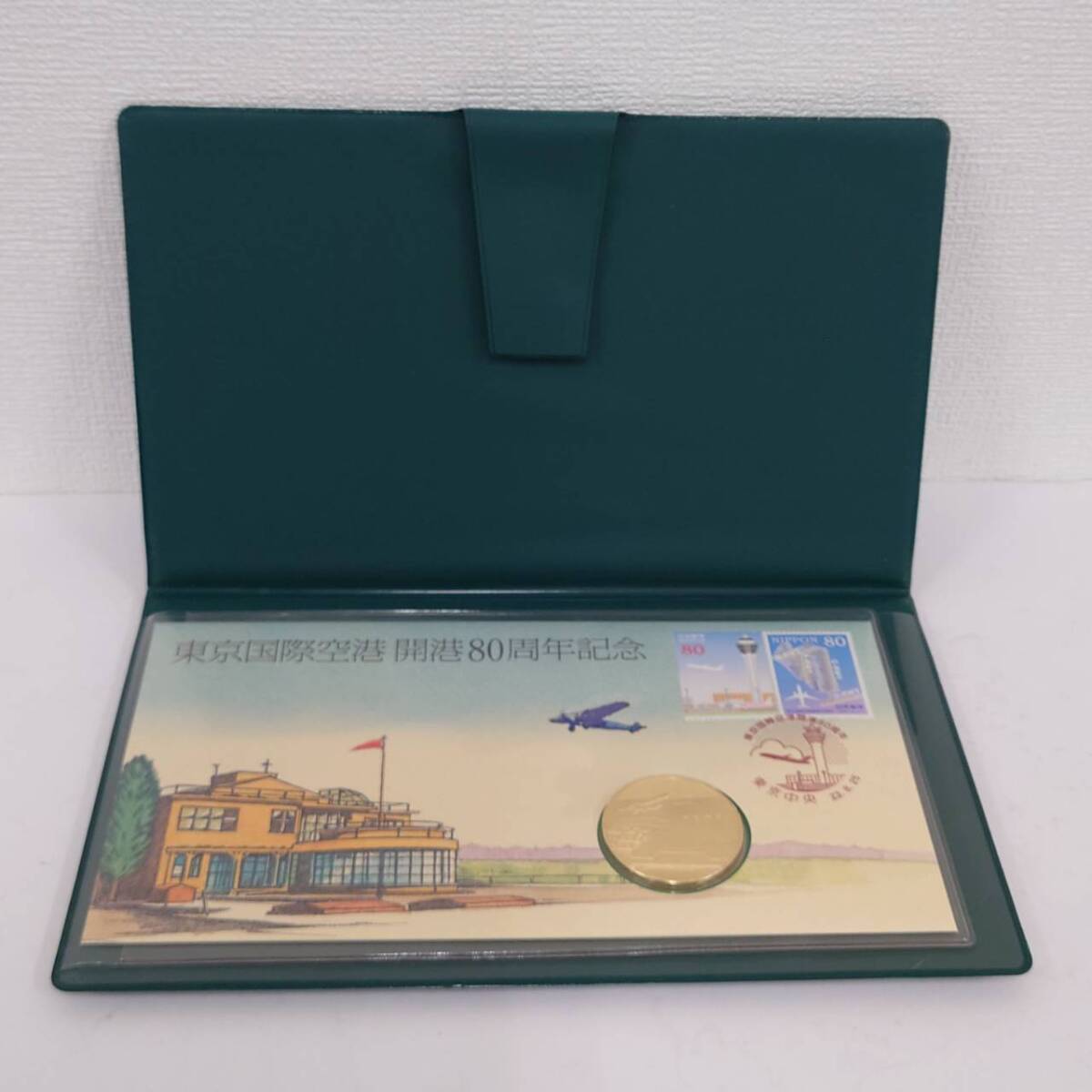 Yahoo!オークション - #5786 東京国際空港開港80周年 記念メダルセット...