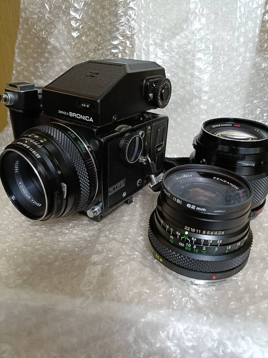 Yahoo!オークション - ゼンザブロニカ Zenza Bronica ETRS ZENZANON MC...