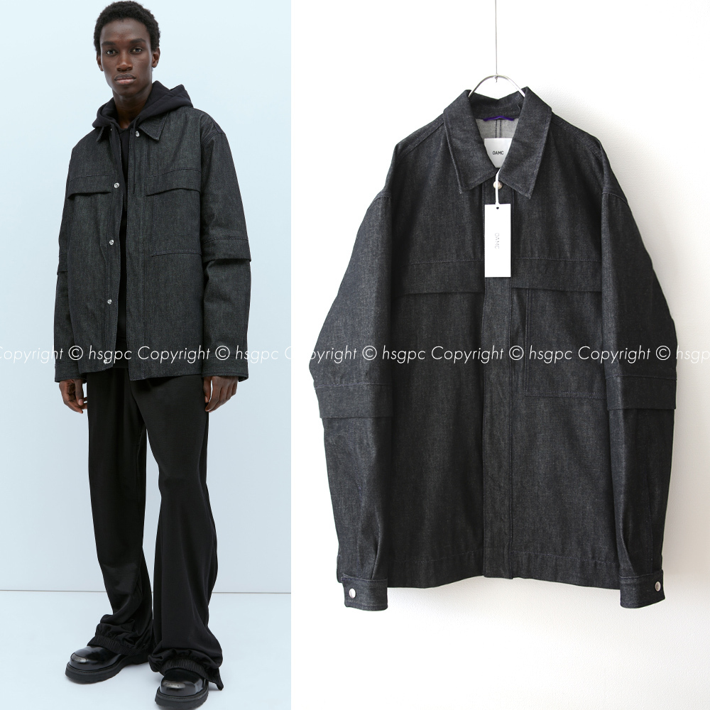定価12 9万】新品 OAMC SIERRA SHIRT レイヤード デニムシャツ 定価12 9万】新品 OAMC SIERRA SHIRT レイヤード デニムシャツ