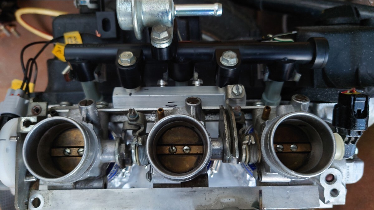 Yahoo!オークション - KF-VE 3連スロットル L275 ミラ エッセ等