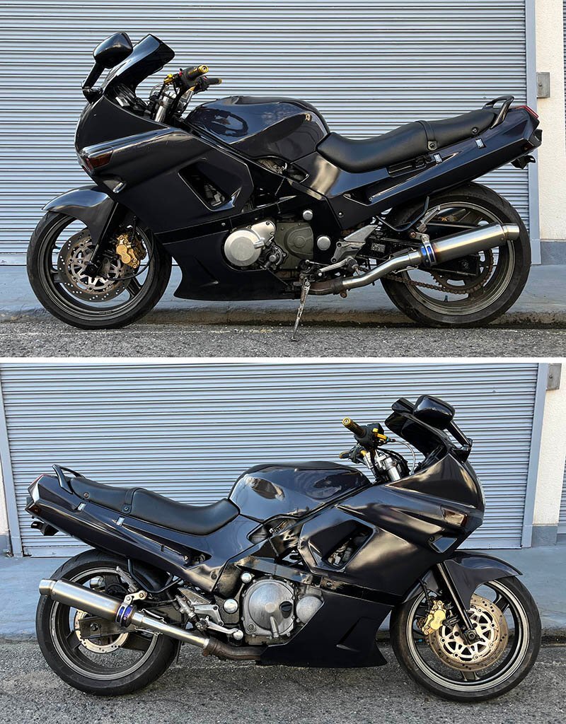 Yahoo!オークション - ZZ-R400K ZX400K 販売終了品 インナーカウル f41...