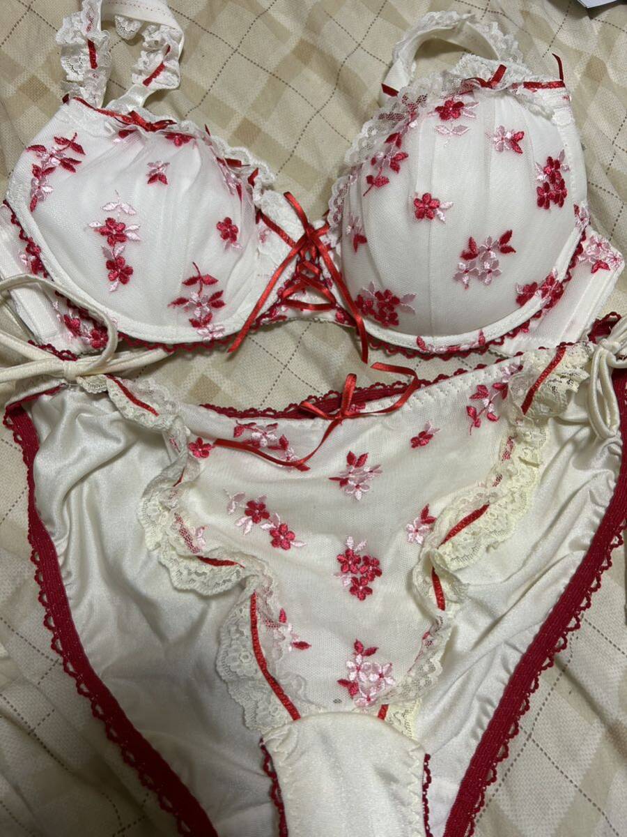 Yahoo!オークション - B80Lブラジャーショーツセット