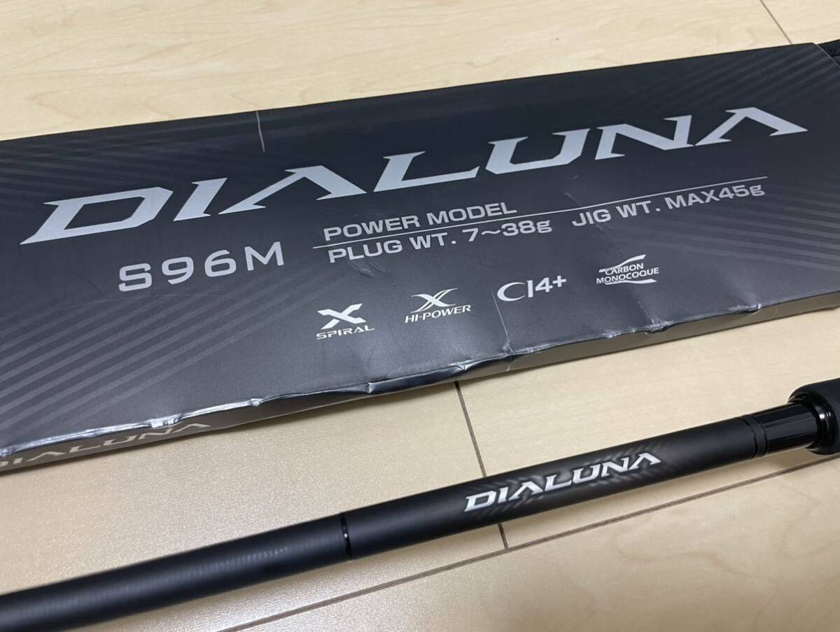 Yahoo!オークション - シマノ 23 ディアルーナ S96M シーバス ライトシ...