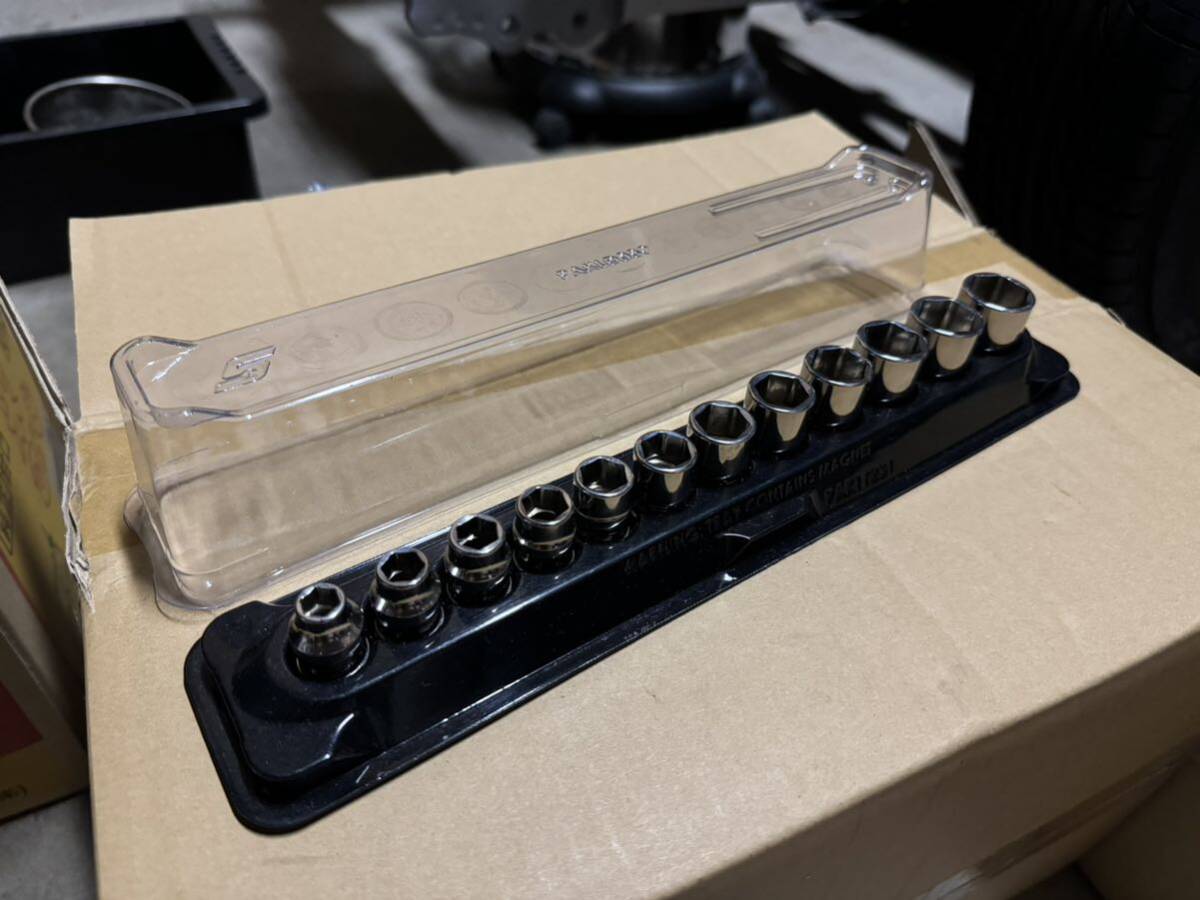 Yahoo!オークション - スナップオン FDX 3/8シャローソケットセット 中...