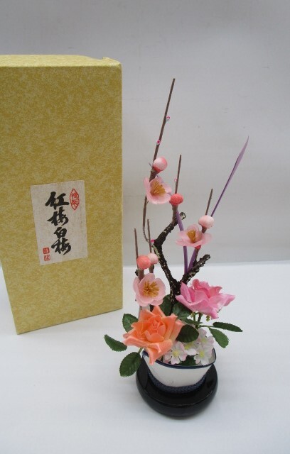 Yahoo!オークション - 平2189 紅梅白梅 雛道具 雛人形 ひな人形 お雛...