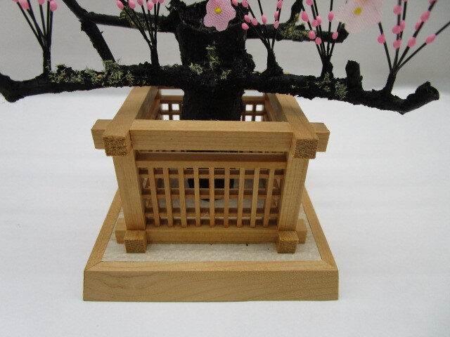 Yahoo!オークション - 平2188 紅白梅 小型 古代京風 雛道具 雛人形 ひ...