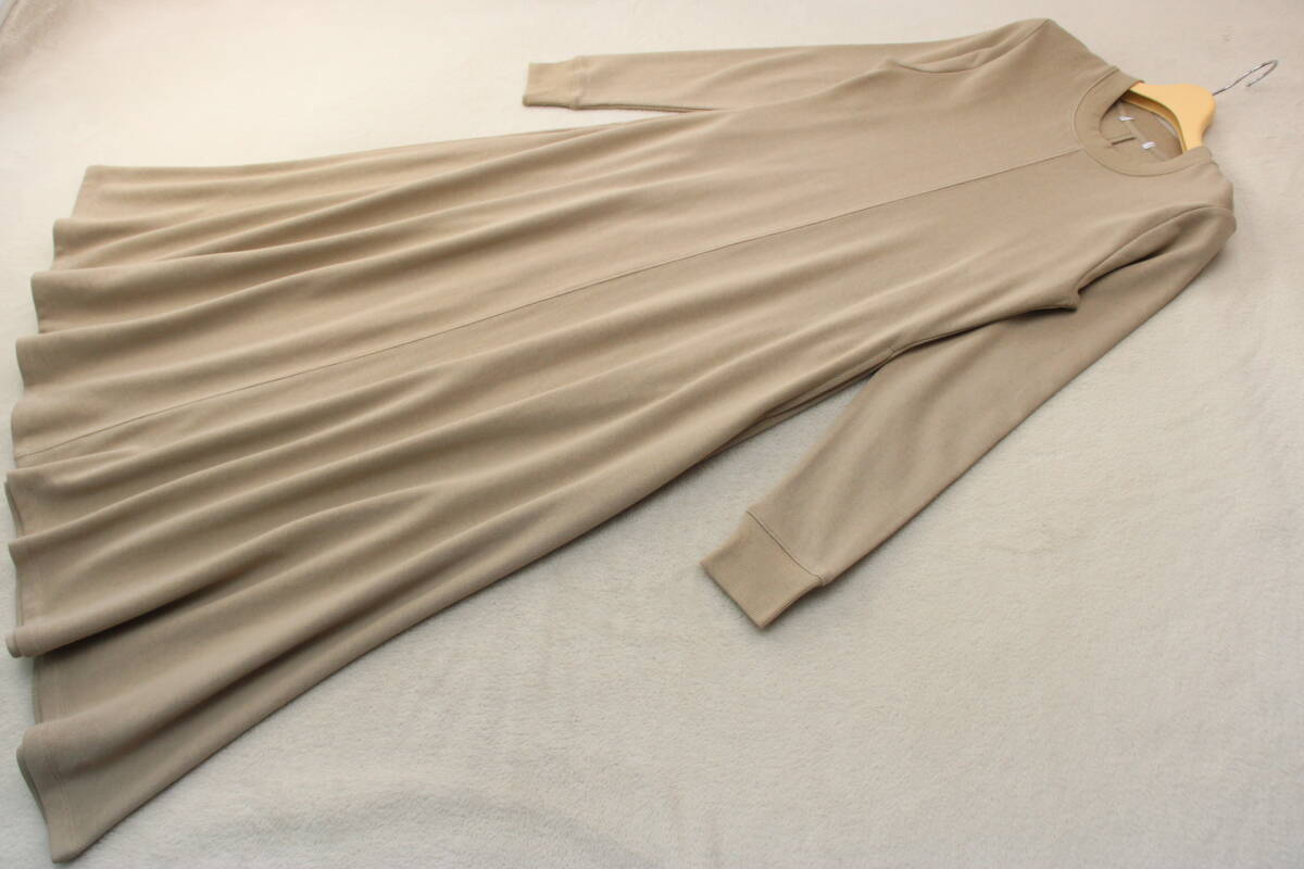 Yahoo!オークション - 10-1898 新品 スウェットワンピース ベージュF...