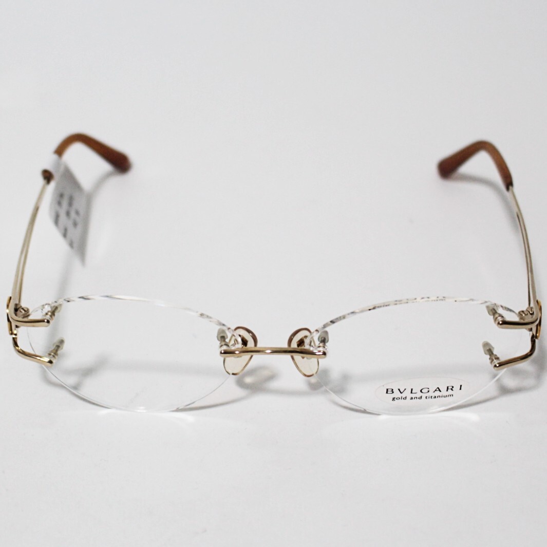 新品 BVLGARI ブルガリ リムレスフレーム ビーゼロワン 56 16 新品 BVLGARI ブルガリ リムレスフレーム ビーゼロワン 56 16