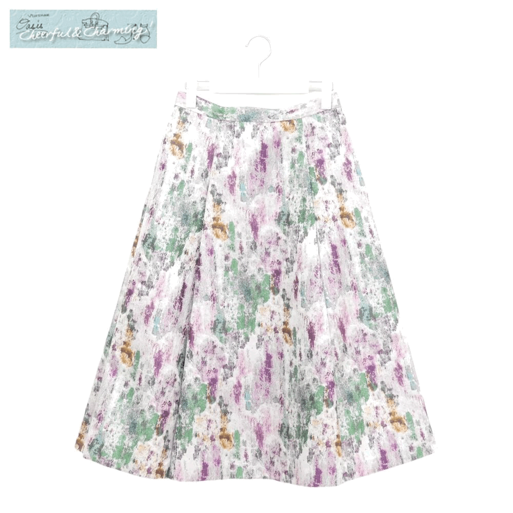 Yahoo!オークション - Sランク ANAYI カラーウォールジャガードスカー...