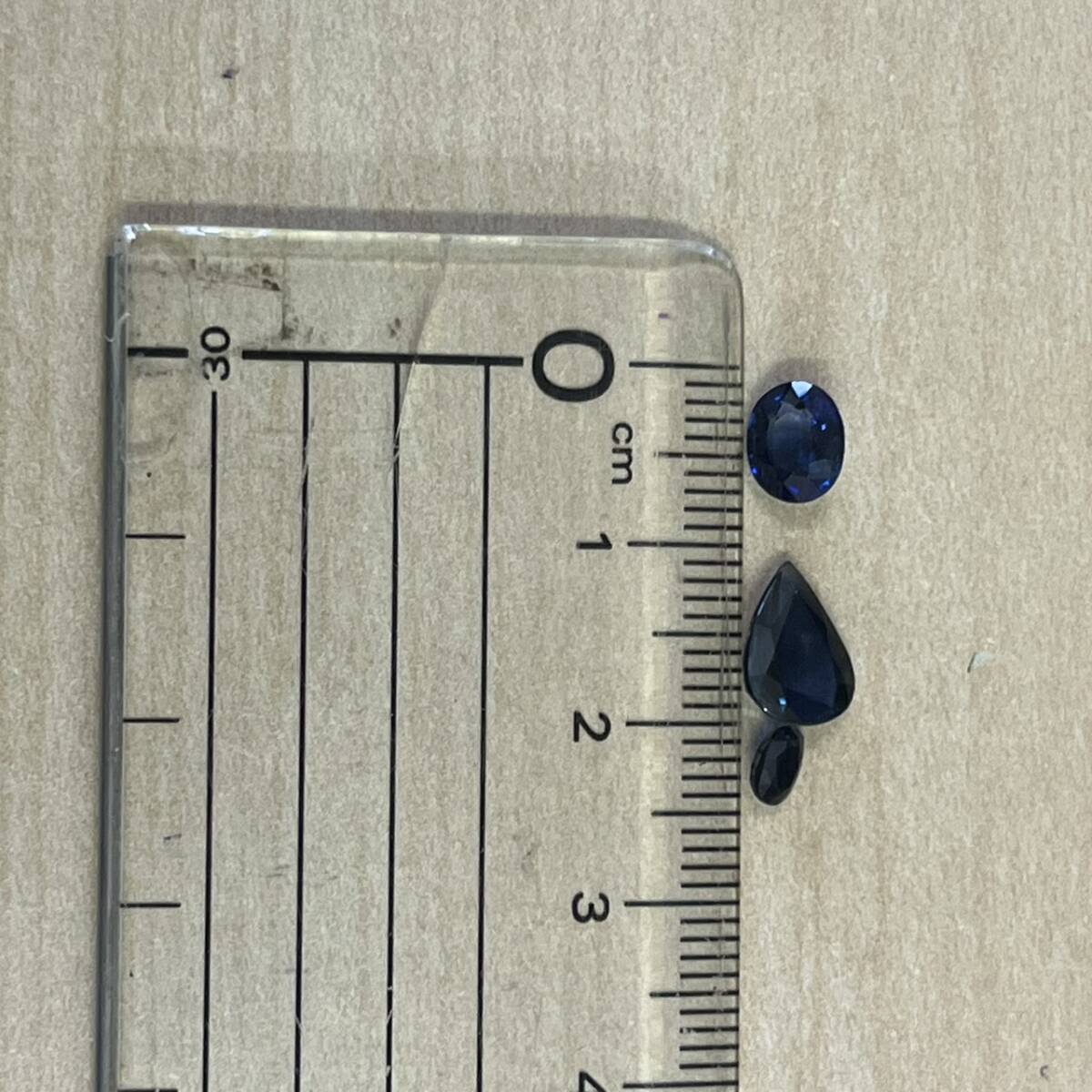 Yahoo!オークション - 【T0926】ルース まとめ ブルー系 青系 アクセサ...