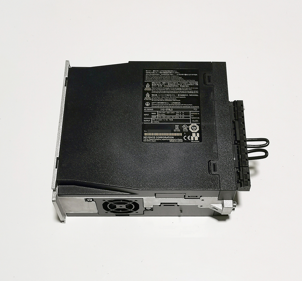 Yahoo!オークション - KEYENCE SV2-075L2 750W サーボアンプ キーエン...