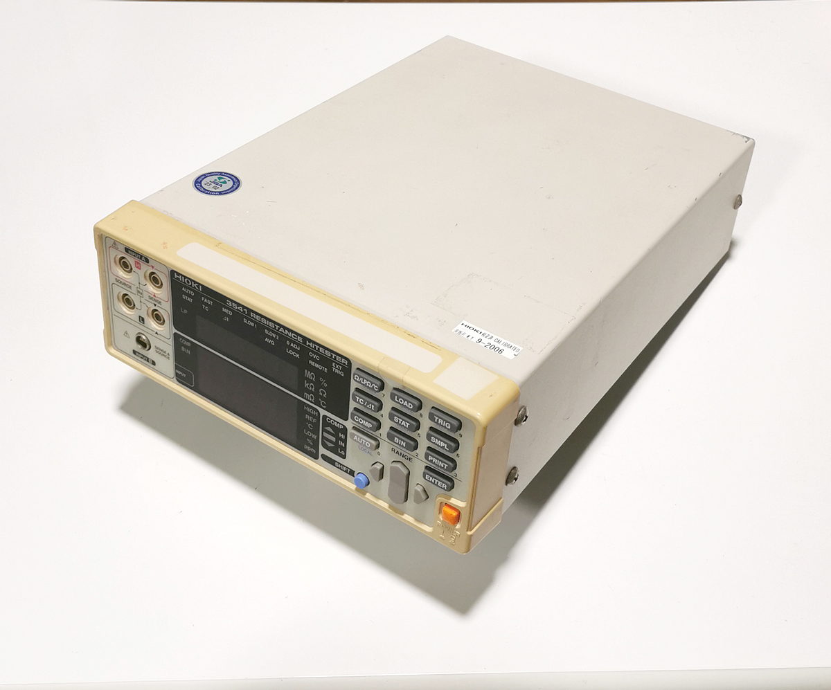 Yahoo!オークション - HIOKI 3541 ミリオームハイテスタ 日置電機