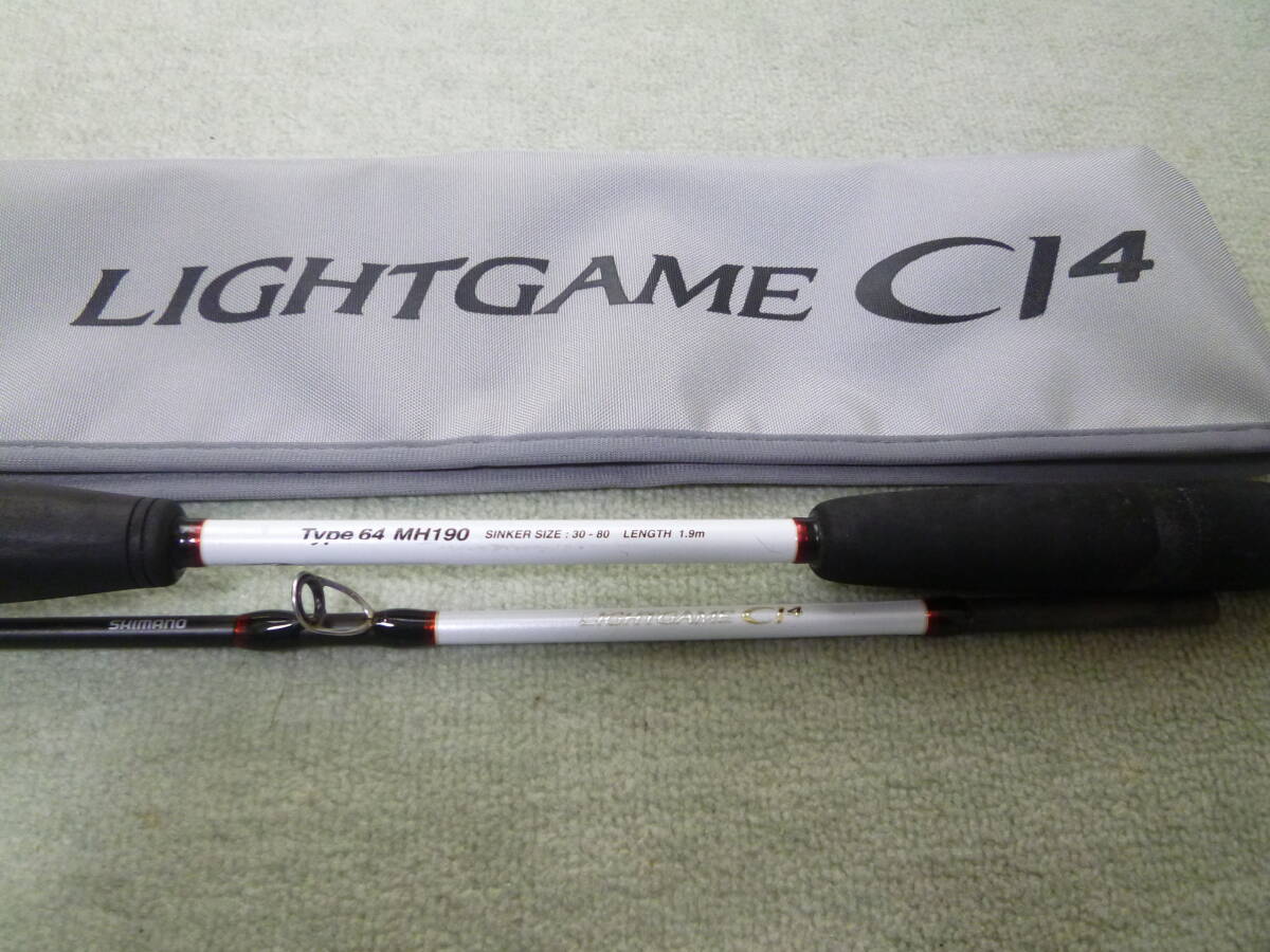 Yahoo!オークション - シマノ ライトゲームCI4 type64 MH190