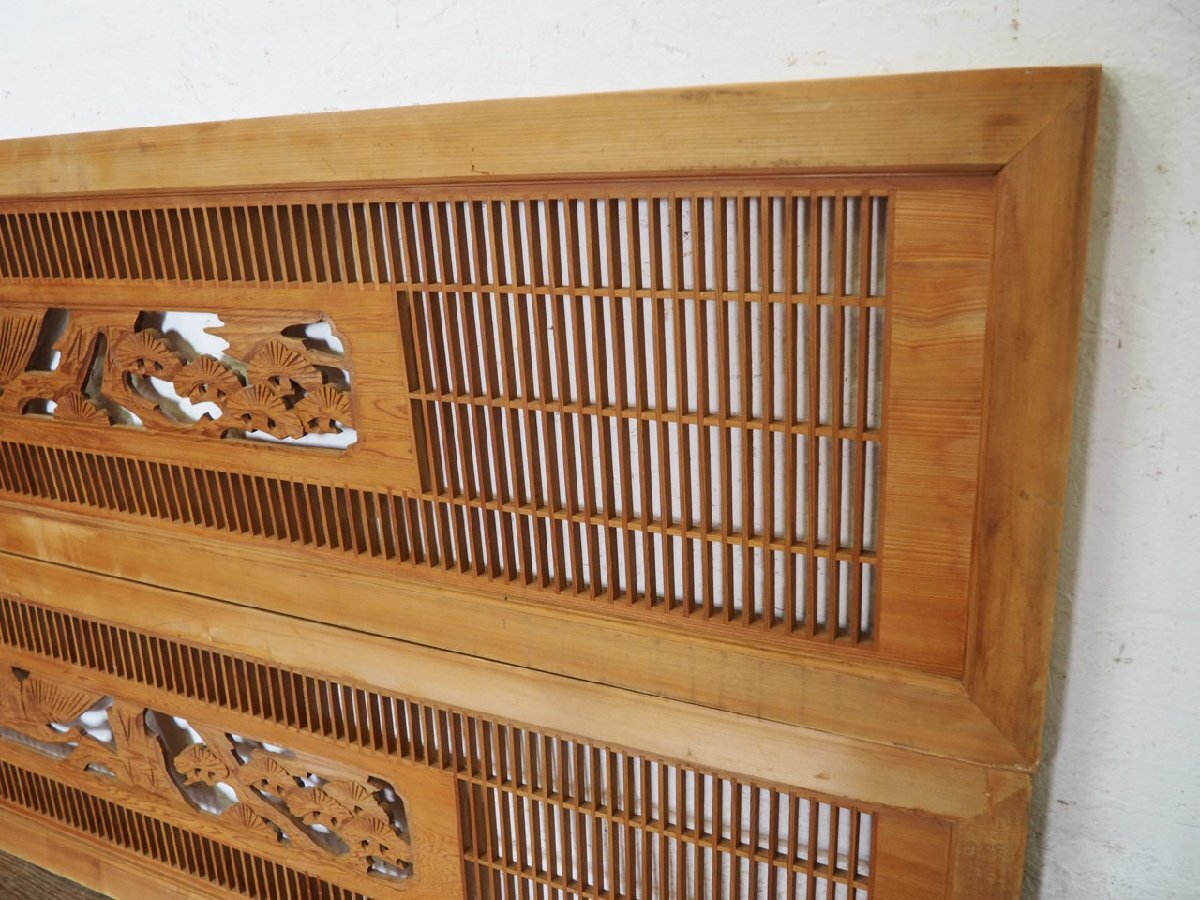 Yahoo!オークション - タS0485 【H37 5cm×W170 5cm】×2枚 素敵な組子...