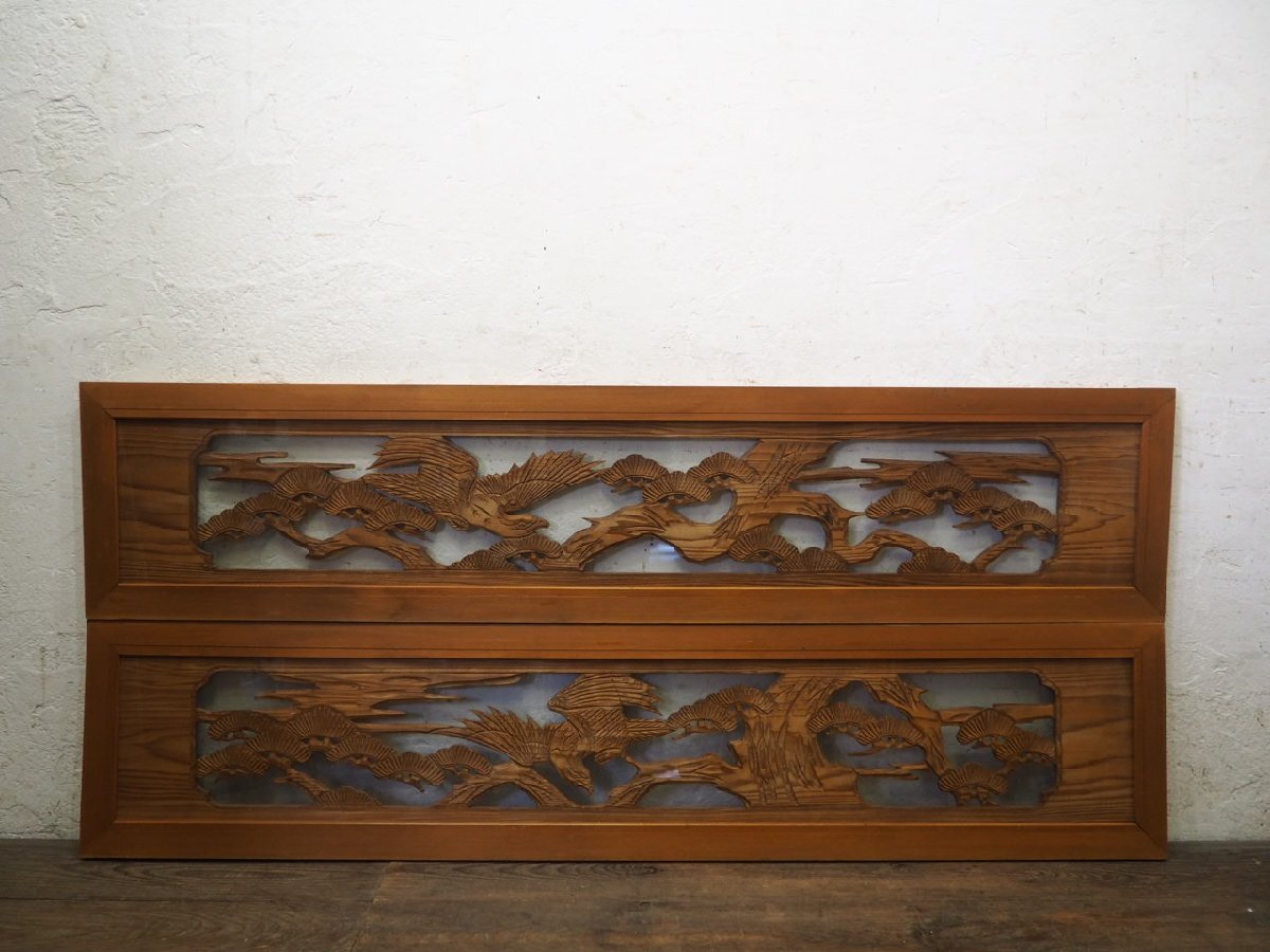 Yahoo!オークション - タS0424 【H37 5cm×W171 5cm】×2枚 両面ガラス...