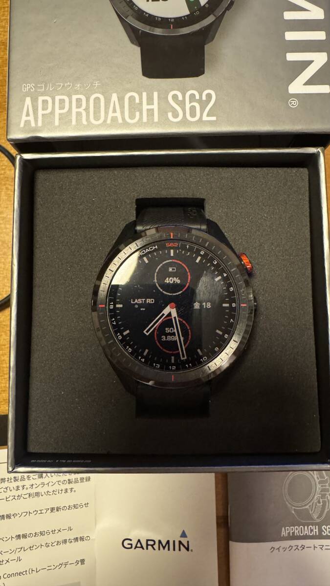 Yahoo!オークション - ガーミン GARMIN APPROACH S62 ブラック