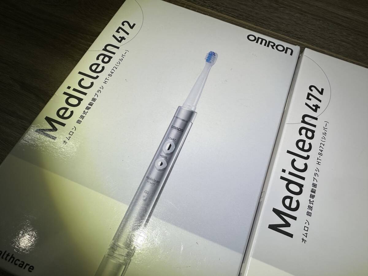 Yahoo!オークション - 未使用2台セット OMROM オムロン 音波式電動歯...