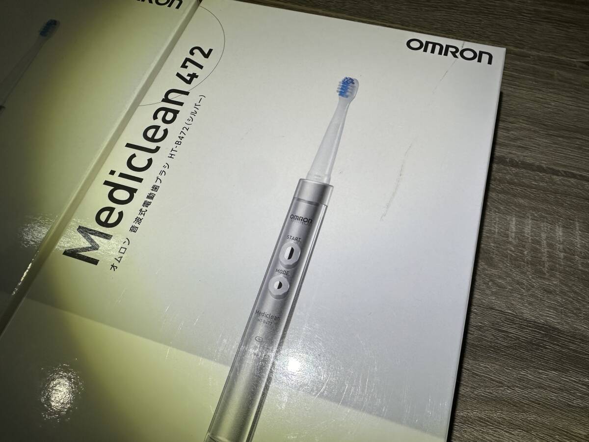 Yahoo!オークション - 未使用2台セット OMROM オムロン 音波式電動歯...
