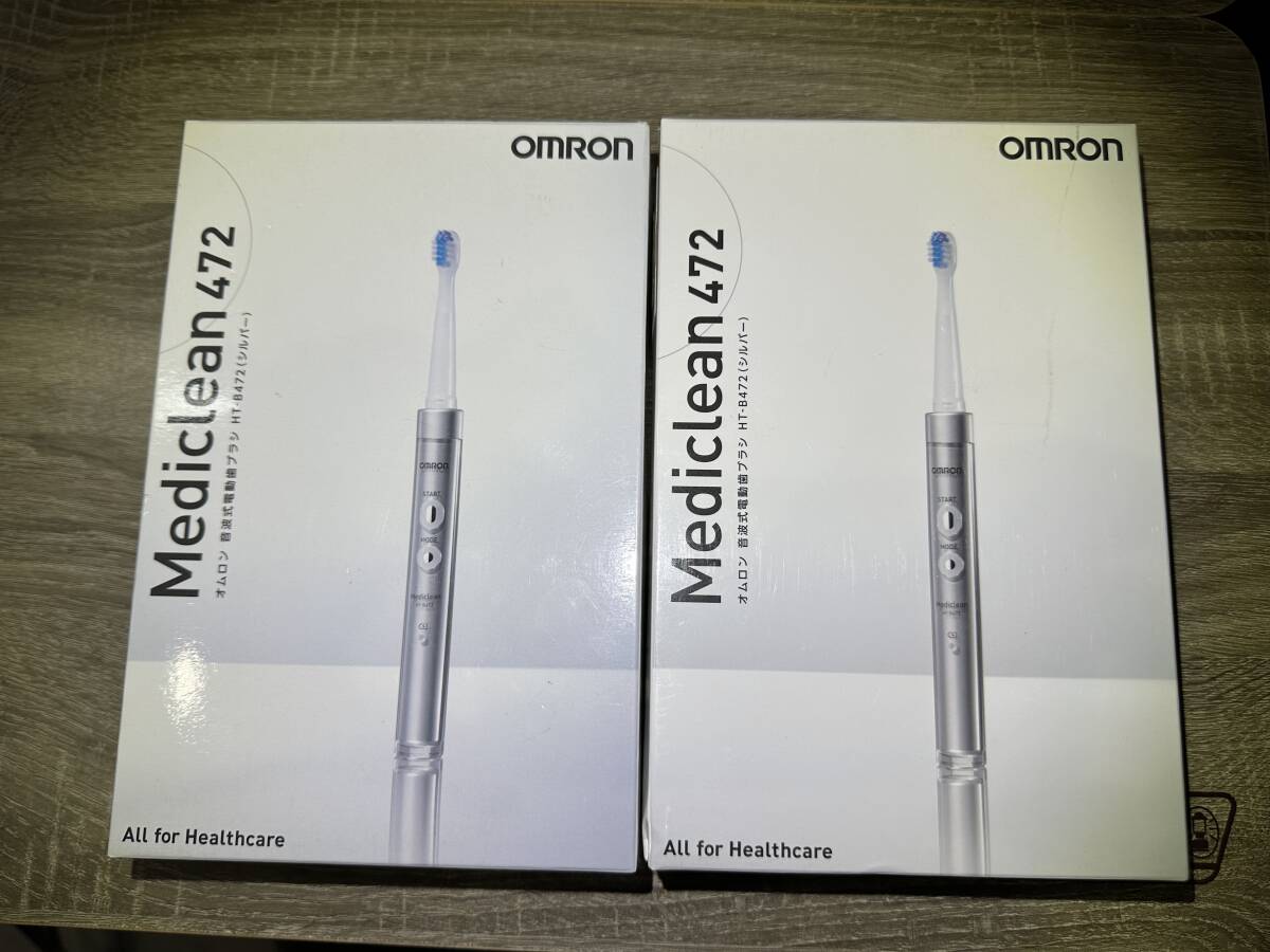 Yahoo!オークション - 未使用2台セット OMROM オムロン 音波式電動歯...