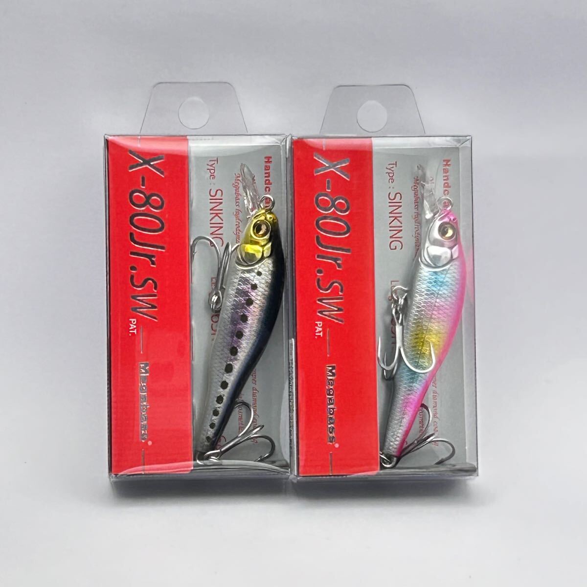 Yahoo!オークション - メガバス X-80Jr SW 2個セット 未開封品 GG PINK...