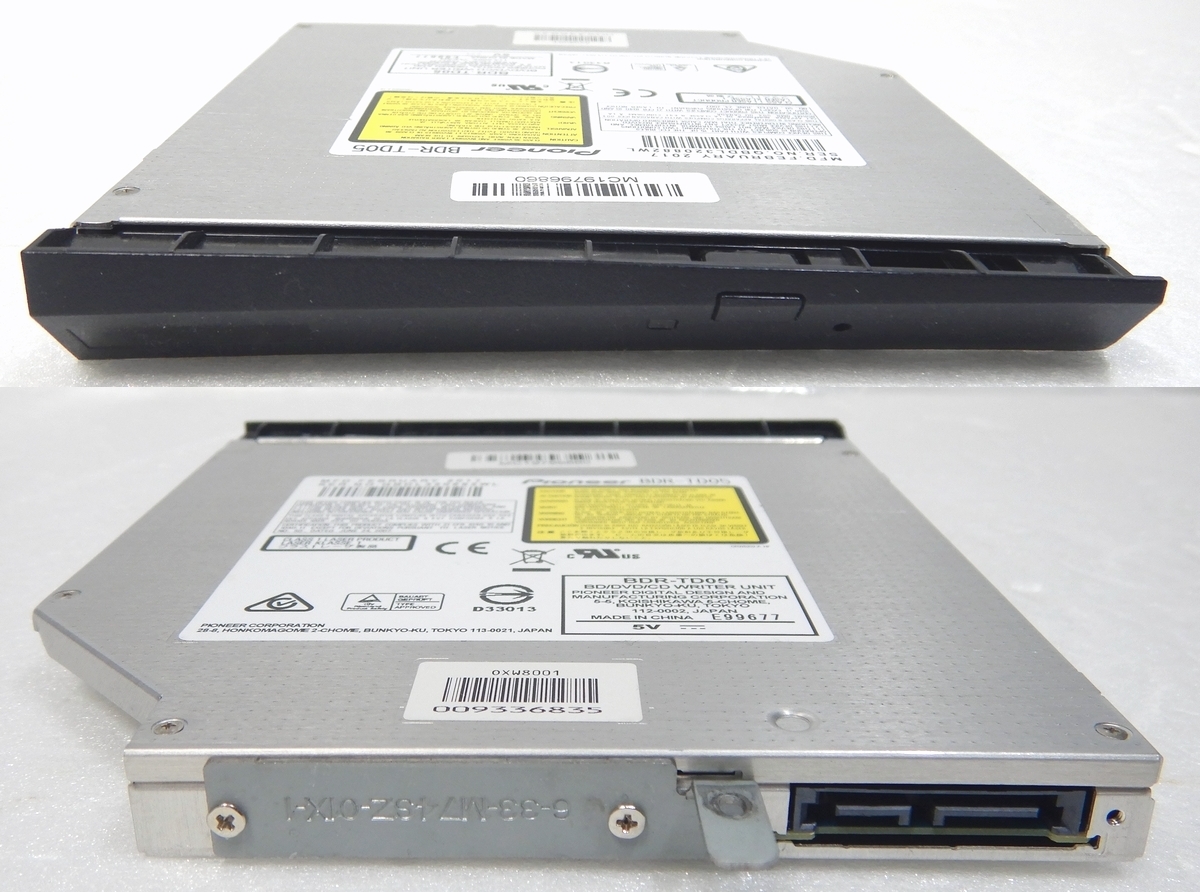 Yahoo!オークション - Pioneer BDR-TD05 ブルーレイディスクドライブ B...
