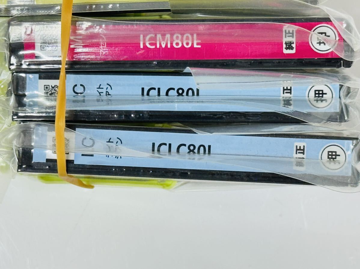 EPSON エプソン純正 ICC80L ICLM80L ICY80L ICM80L ICLC80L 合計6個まとめ 品 管理番号10004(エプソン)｜売買されたオークション情報、yahooの ...