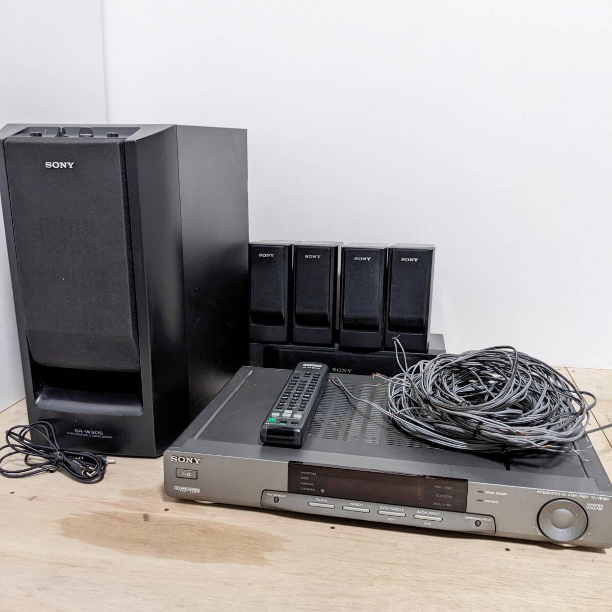 Yahoo!オークション - a890 アンプ SONY TA-VE150 INTEGRATED AV AMPLI...