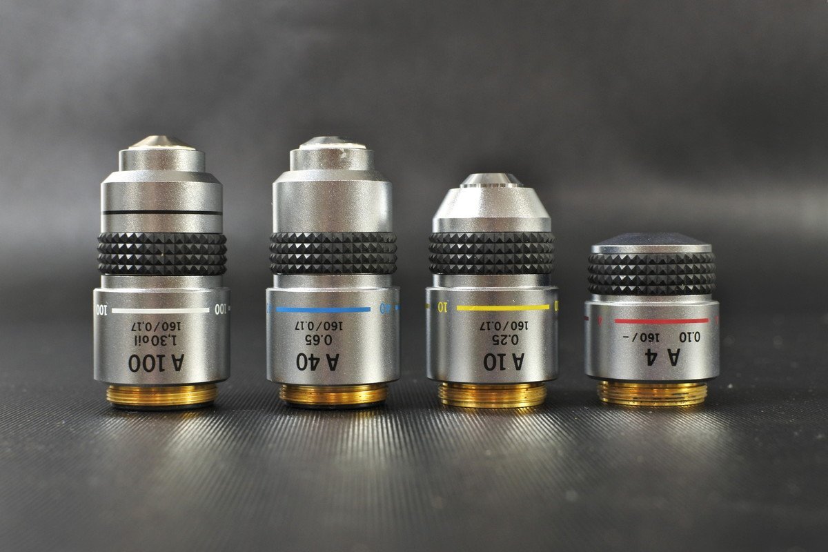 Yahoo!オークション - OLYMPUS オリンパス 顕微鏡 対物レンズ A4/A10/...