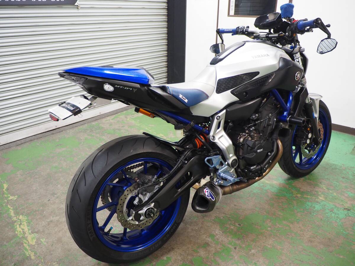 Yahoo!オークション - ヤマハ MT-07A 2015年モデル 車検たっぷり カス...